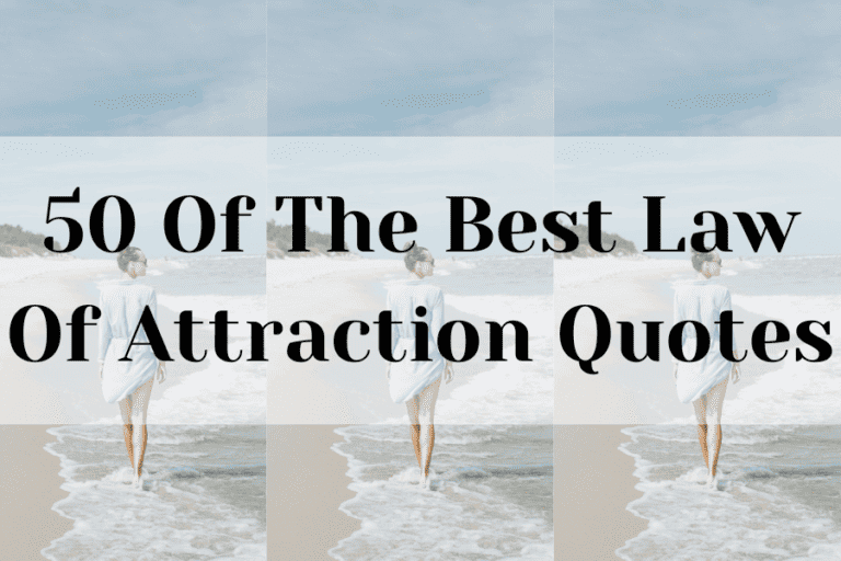 50 Of The Best Law Of Attraction Quotes - Changing My Mindset